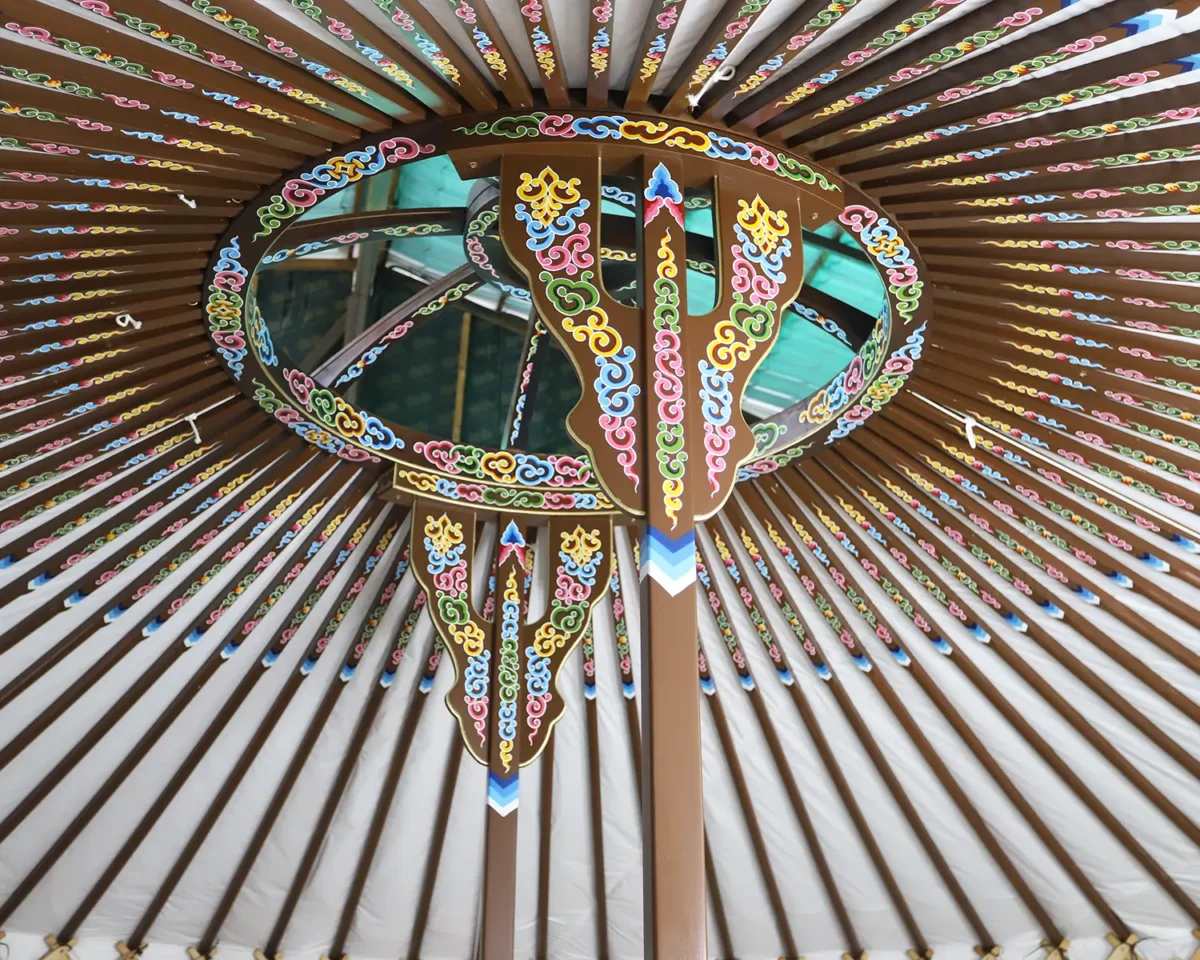 A 22ft yurt with 2 windows (Yurt #25370) | Nature Yurts